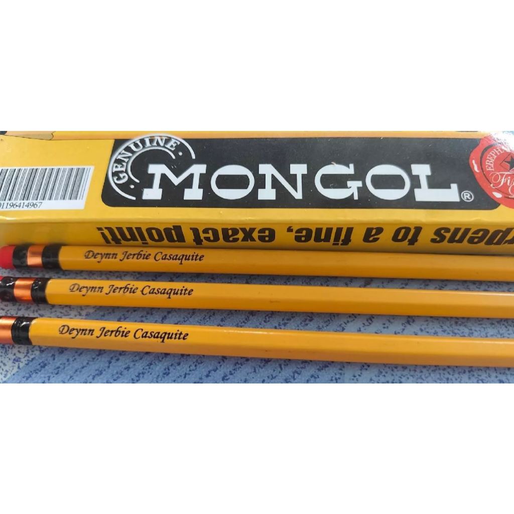 Personalized Pencil | Engraved Pencil | Original Mongol Pencil | Pencil ...