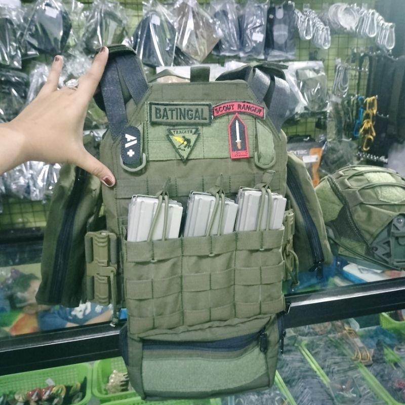 Hunter's Chest Rig Plate Courier | Shopee Philippines