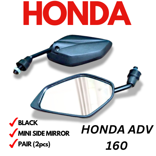 HONDA ADV 160 Side Mirror Genuine Parts Short Stem | Shopee Philippines
