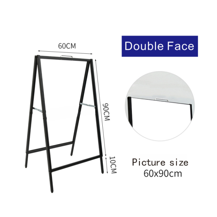 A Type Foldable Stand Signage / Floor Sign Sintra Board Menu Printing ...