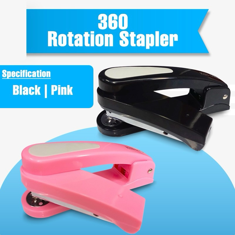 KW-TRIO 360 Stapler Rotation Heavy Duty Stapler 24/6 Staples Effortless ...