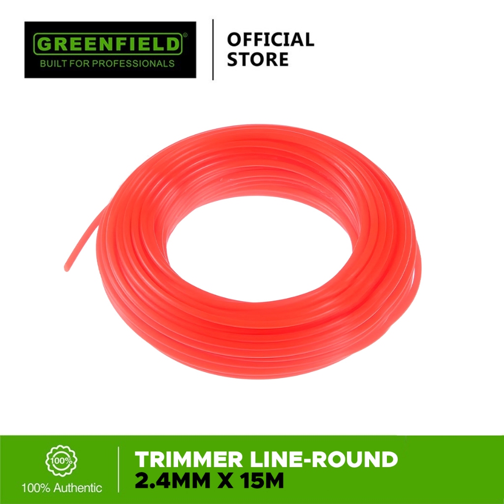 Greenfield Trimmer Line-Round 2.4mm x 15mm | Shopee Philippines