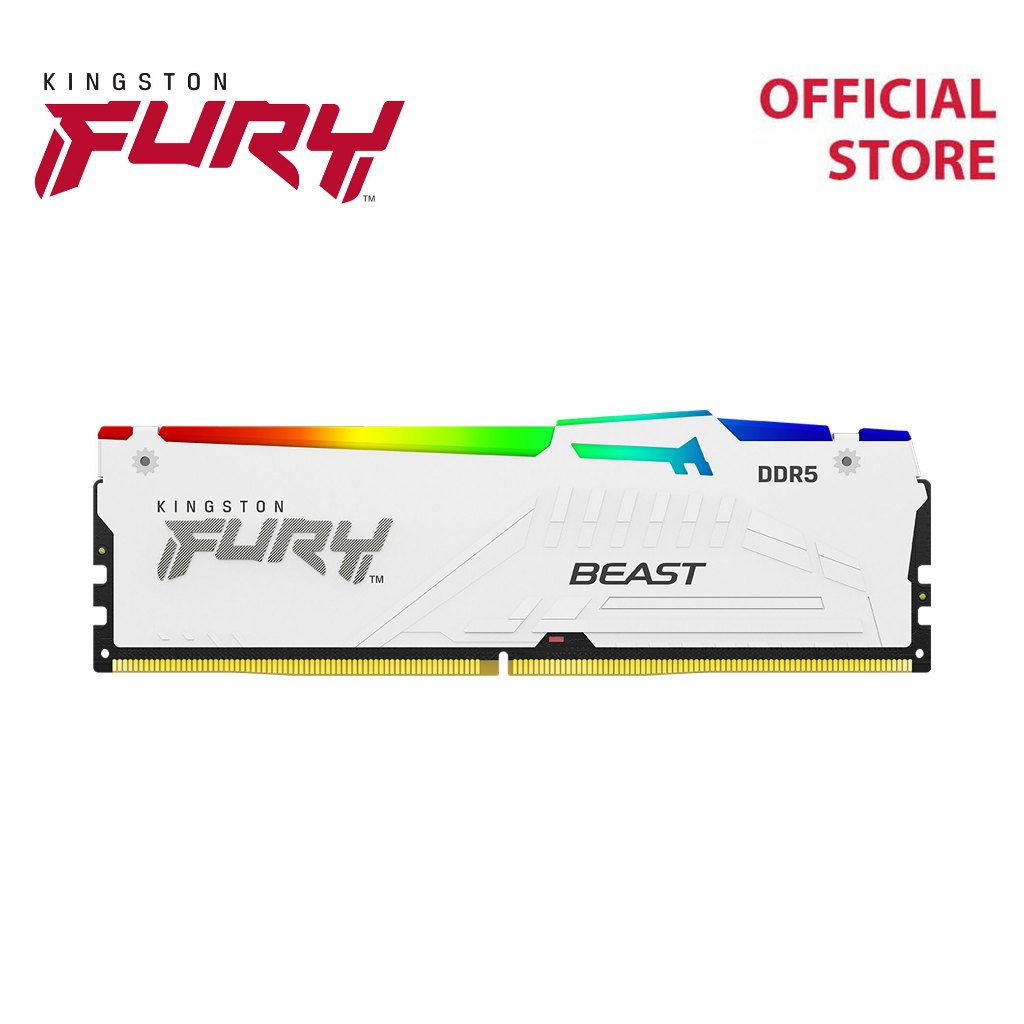 Kingston Fury Beast RGB DDR5 16GB/32GB DRAM Intel XMP Gaming Desktop ...