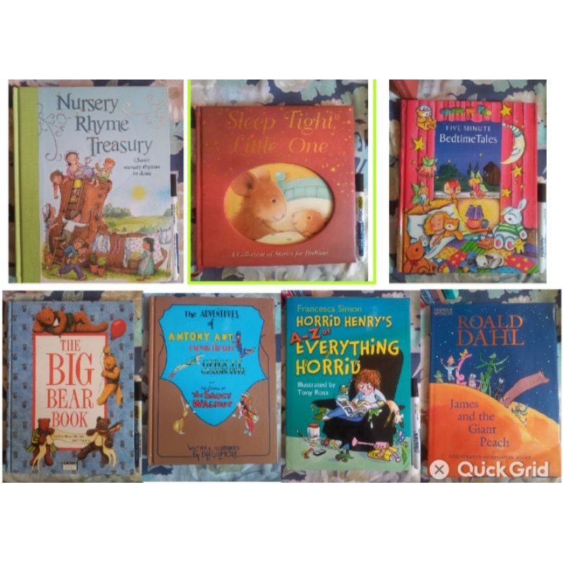 BEDTIME STORIES NURSERY RHYME TREASURY THE BIG BEAR BOOK JAMES AND THE ...