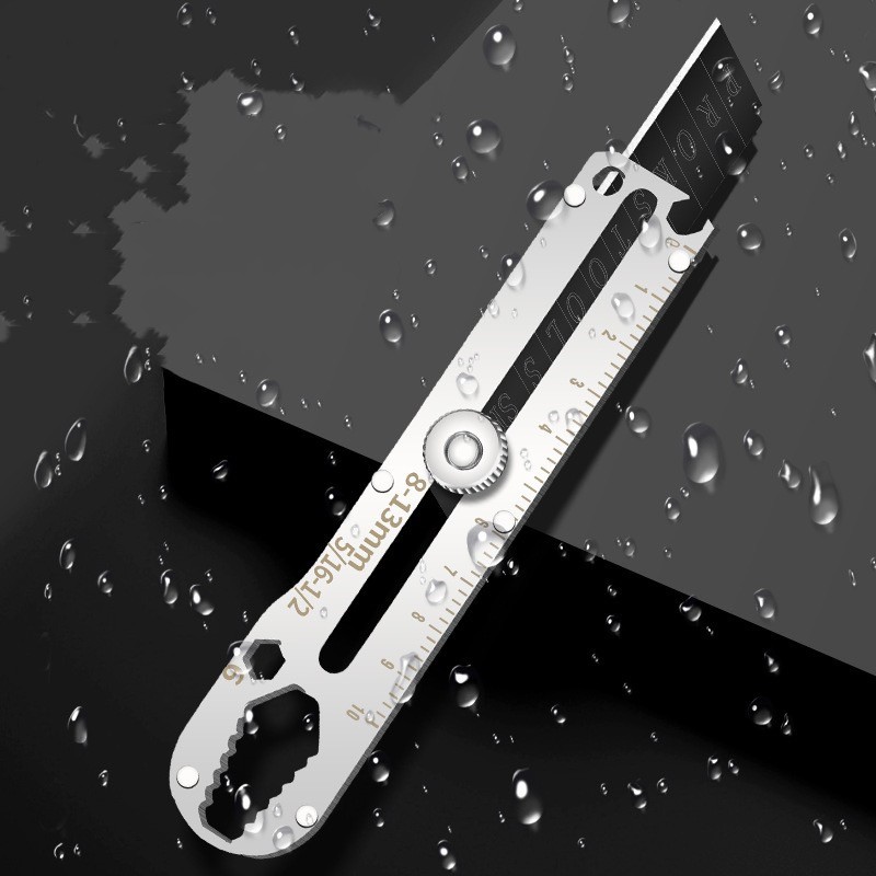 Multifunctional Stainless steel utility knife 18mm cutter blade cutter ...