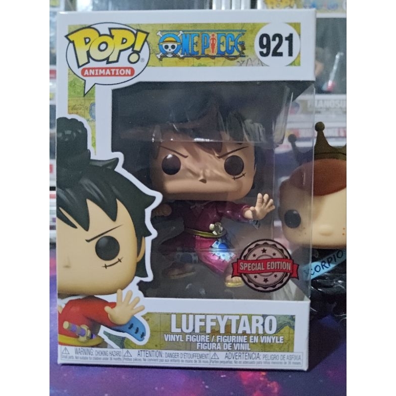 Funko Pop! One Piece - Luffytaro (Special Edition - Metallic) | Shopee ...