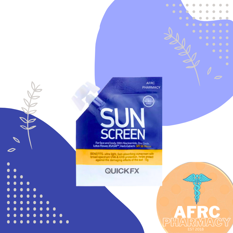 SALE QUICKFX Sunscreen 10g AUGUST 2024 EXPIRY | Shopee Philippines