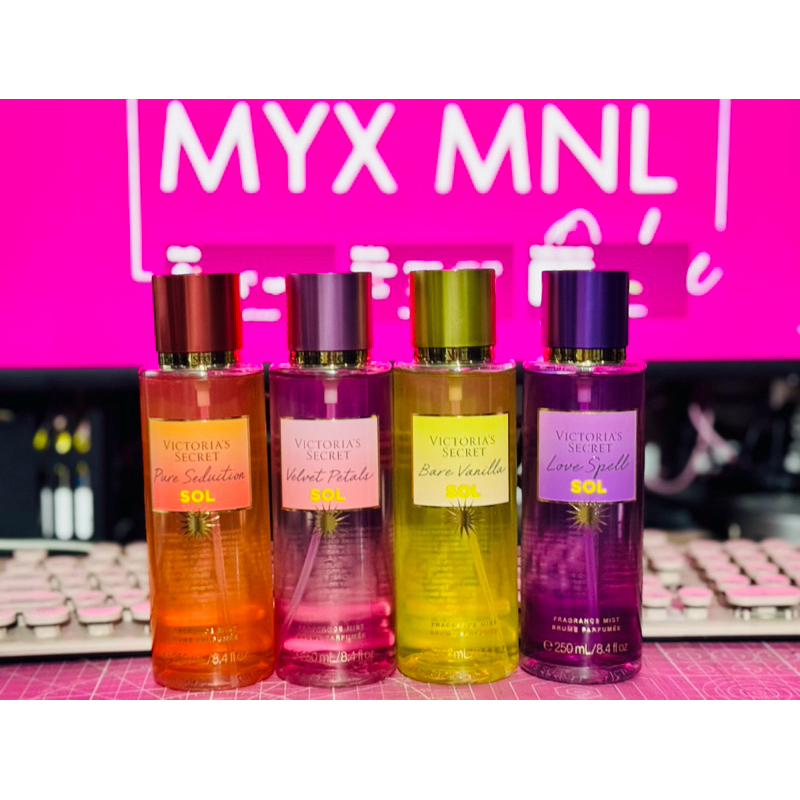 Victoria's Secret Sol Fragrance Mist - Bare Vanilla Pure Seduction ...