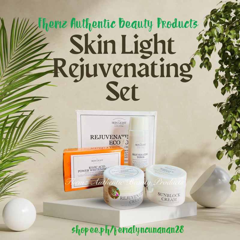 Skin Light Rejuvenating Set New Packaging | Shopee Philippines