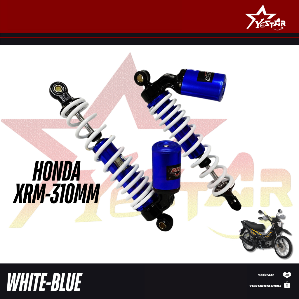 1 Pair Rear Dual Sh0ck Absorber 310mm with Gas Tank For Raider 150 Tmx ...