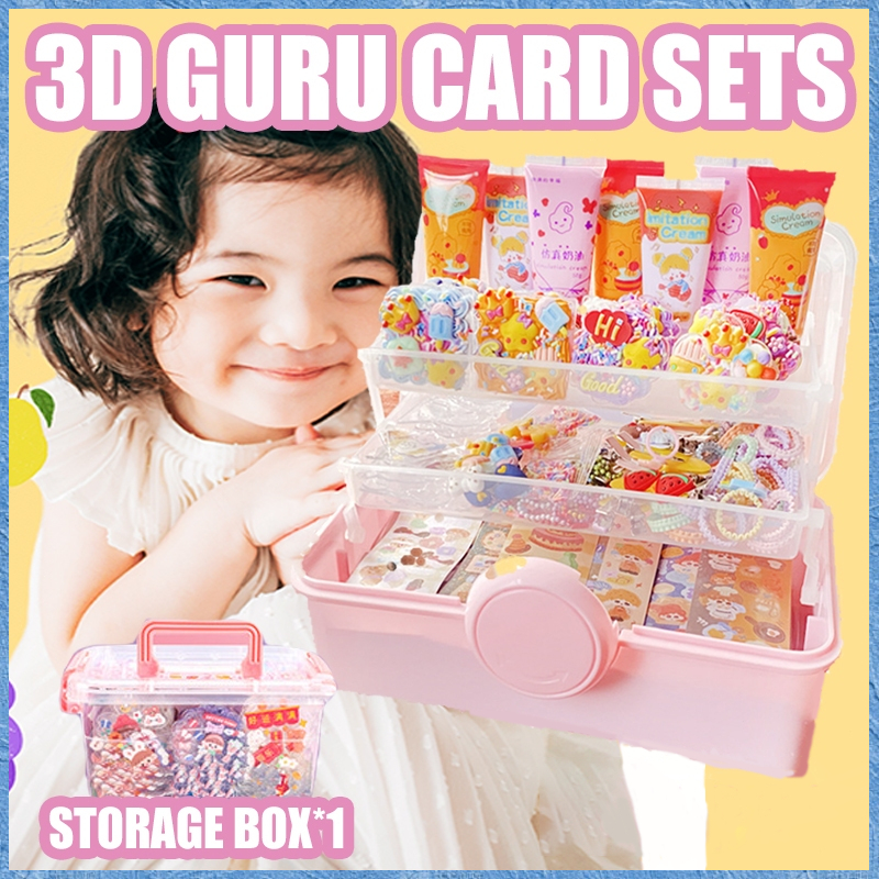 1855 pcs Customized sticker goo card DIY cream guke luxury girls full ...