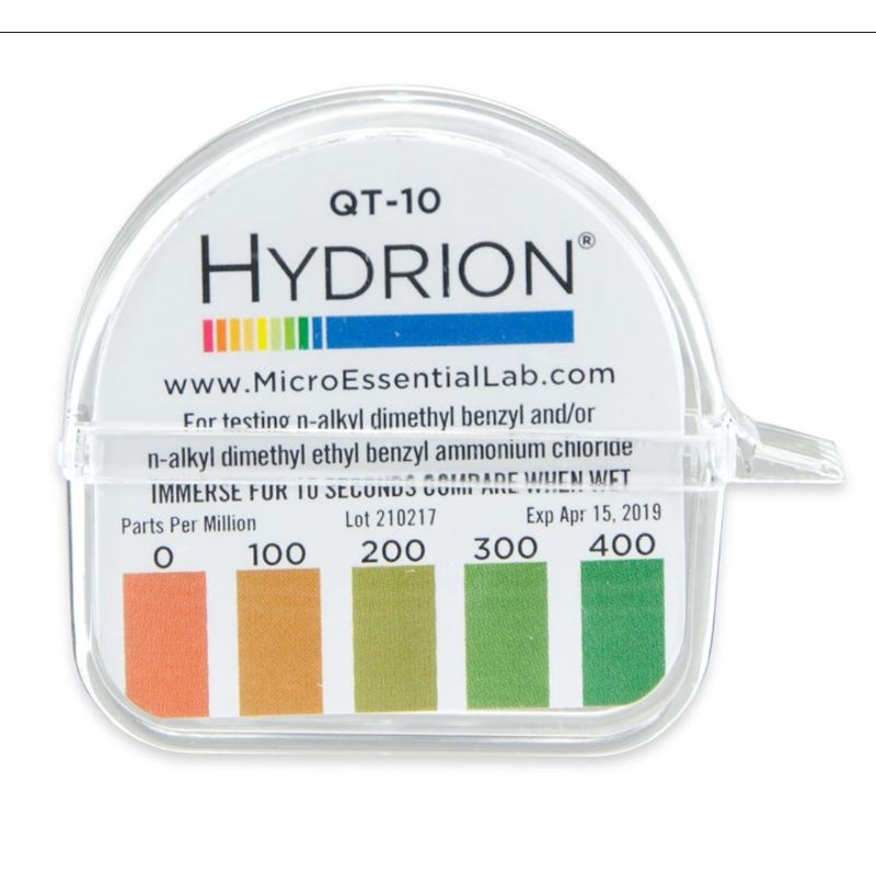 QT-10 Quat Test Strip (Onhand/Available Stock) | Shopee Philippines