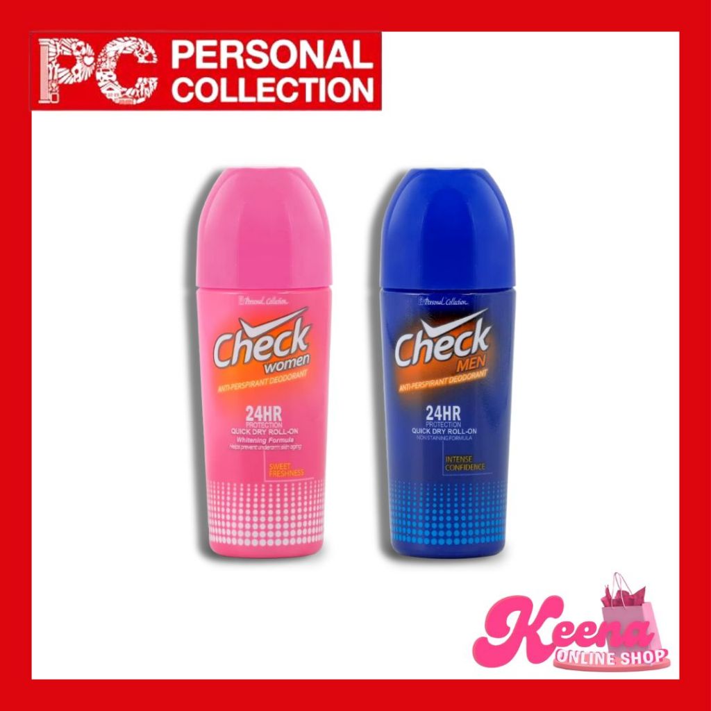 PERSONAL COLLECTION Check Anti-Perspirant Deodorant | Shopee Philippines