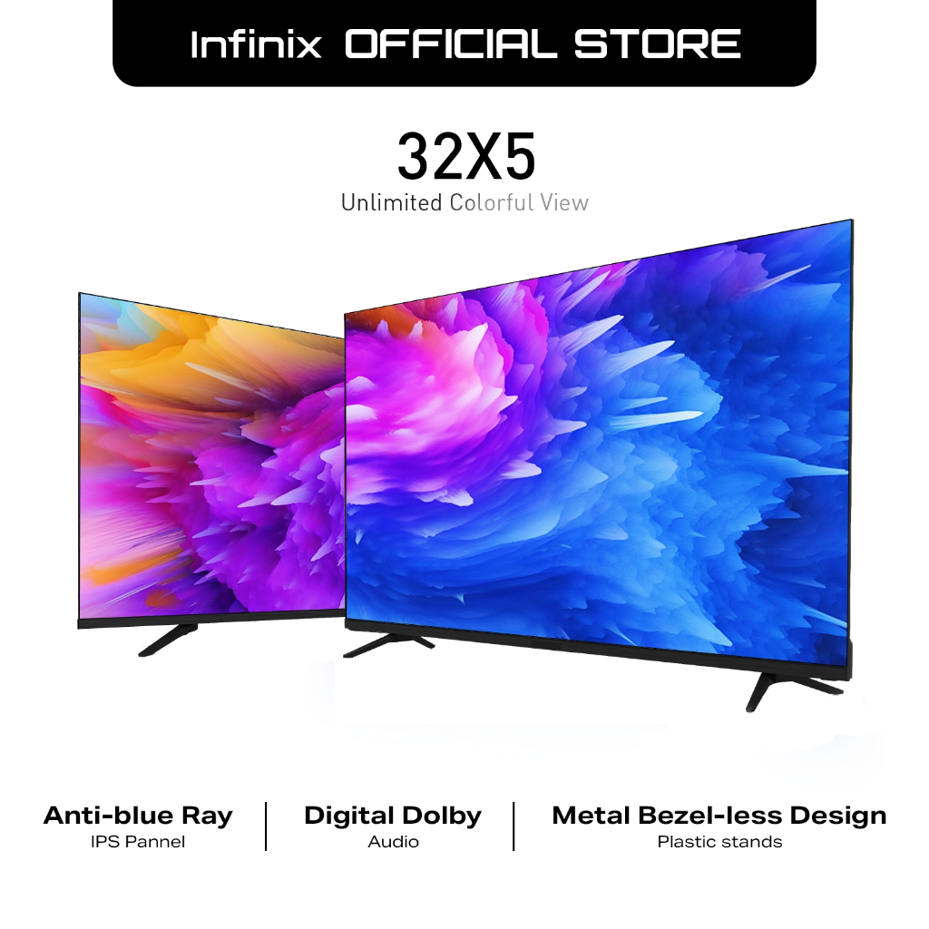 Infinix 32X5 Android TV | 32" HD IPS Pannel | Digital Dolby Audio ...