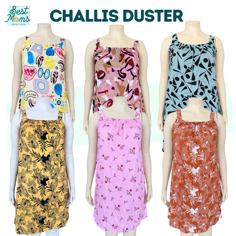 Bestmoms - Maternity Pregnancy Challis Duster Dress Pantulog/Pambahay ...