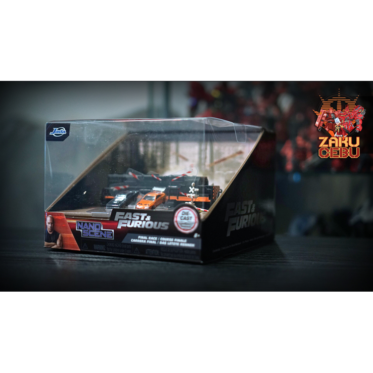 Jada Toys 1:87 Nano Scene: Fast and Furious Final Race (Train Scene ...