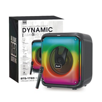 BTS-1783 IKARAOKE BOX professional system Bluetooth speaker with ...