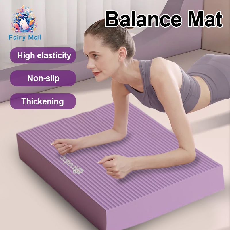 【COD】Balance Pad Kneeling Pad High Density Yoga Mat Folding Fitness ...