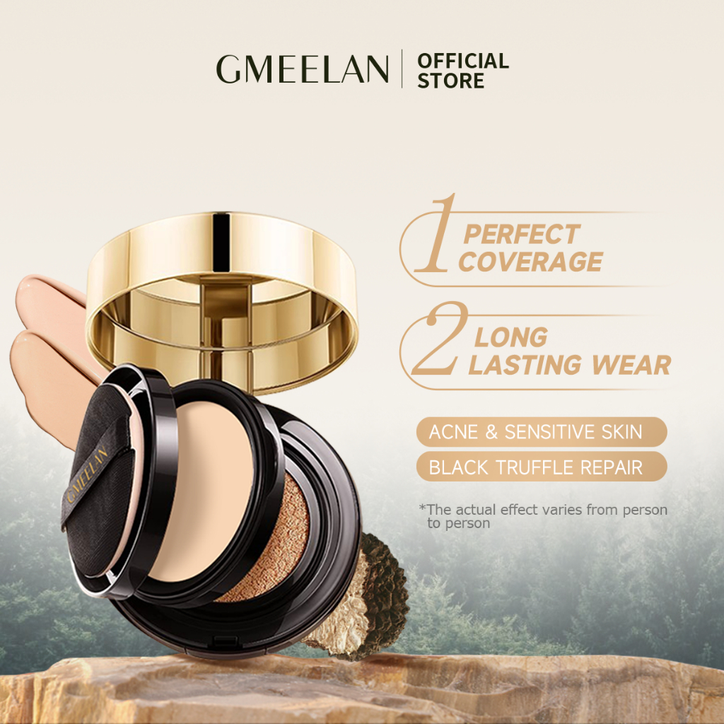 GMEELAN Black Truffle Zinc PCA Air Cushion Antioxidant Face Oil Control ...