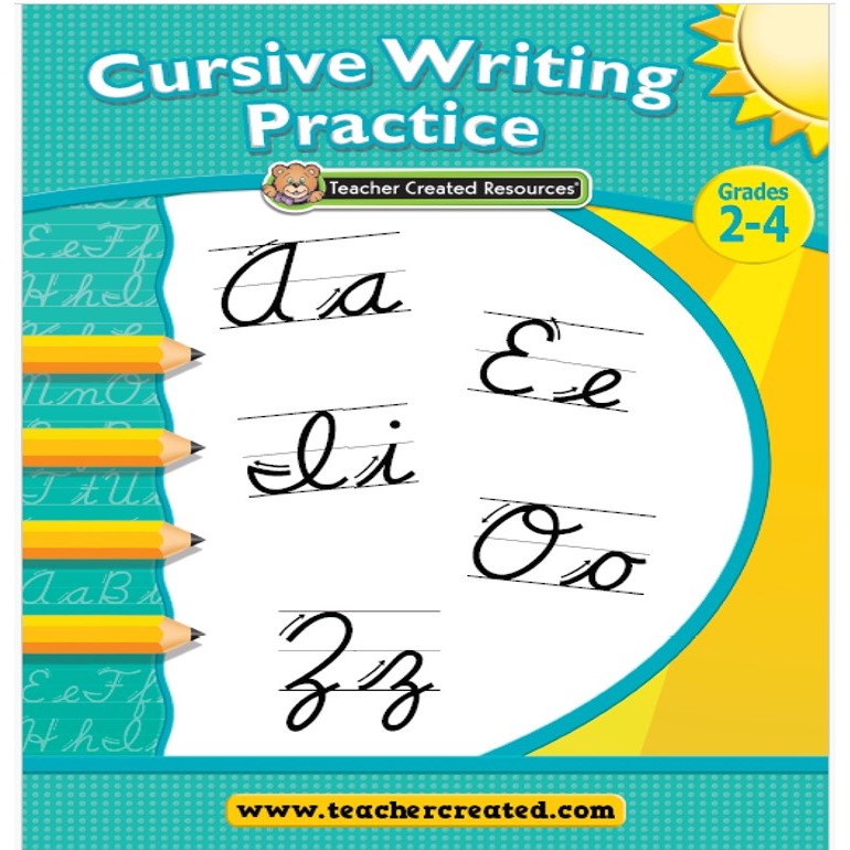 Cursive Writing Practice for Grade 2-4, Cursive Workbook | Shopee ...