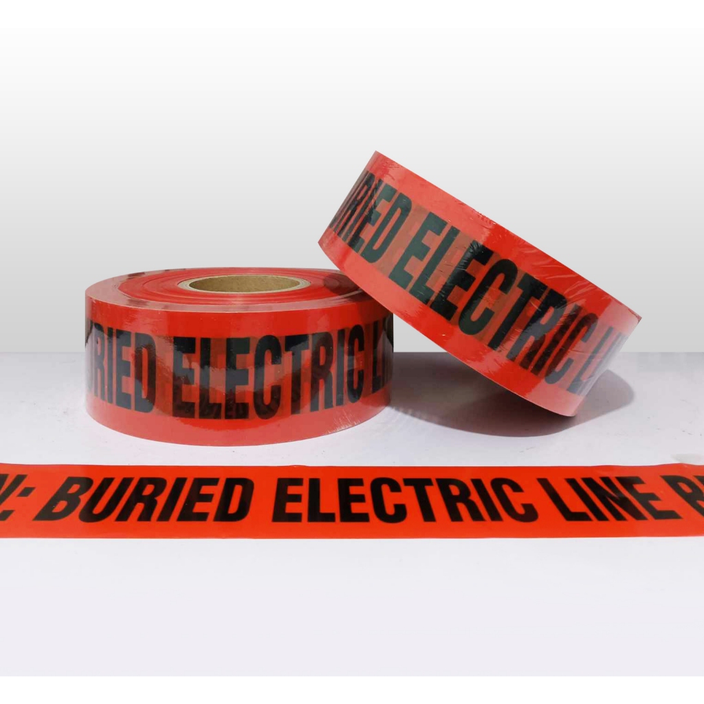 Warning Caution Tape Non detectable ELECTRICAL LINE 3X300M BARRICADE ...