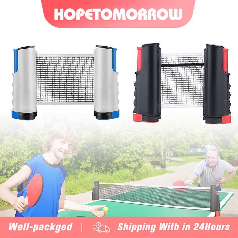 Retractable Ping Pong Net Portable Table Tennis Net and Post Set for ...
