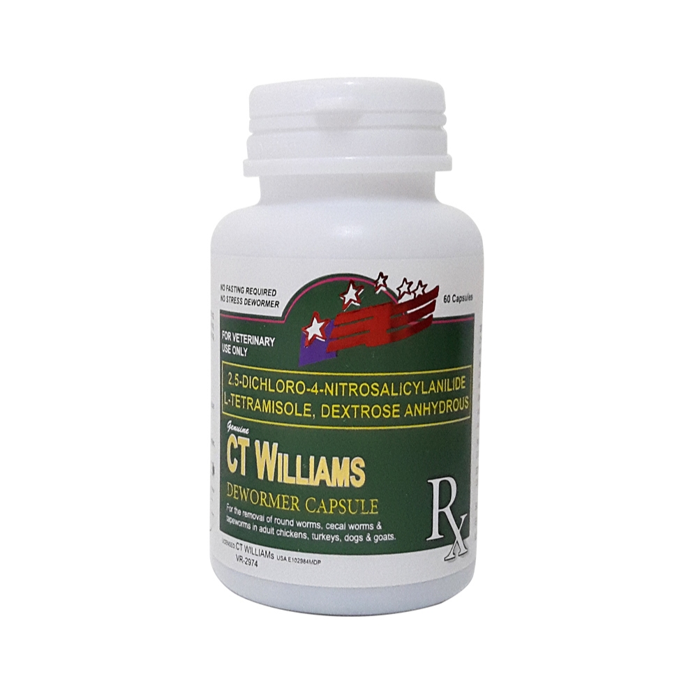 CT WILLIAMS DEWORMER CAPSULE 60CAPS | Shopee Philippines