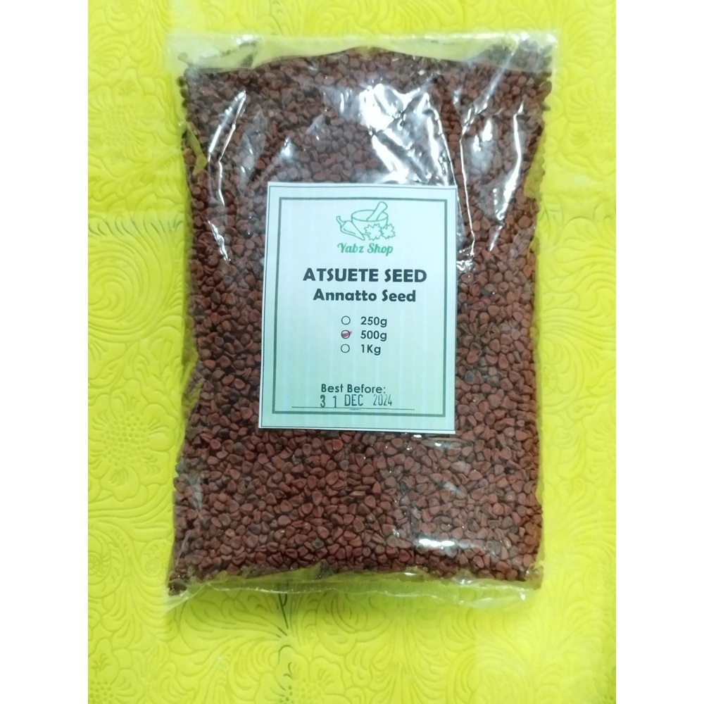 YABZ | Atsuete Buo or Annatto Seed 500g 1Kg | Shopee Philippines