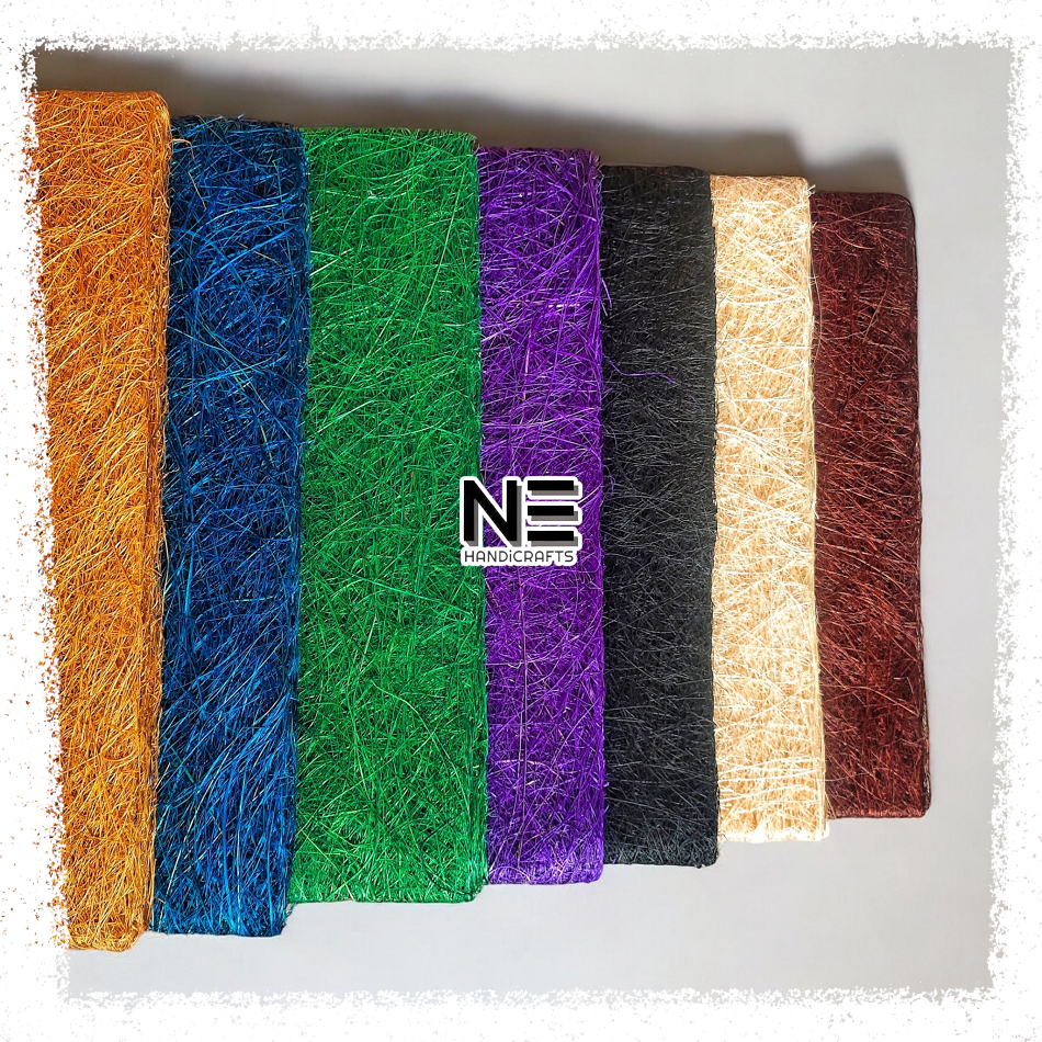 5-Yard Abaca Scrunch Mat Sinamay Design Backdrop DIY Flower Arrangement ...