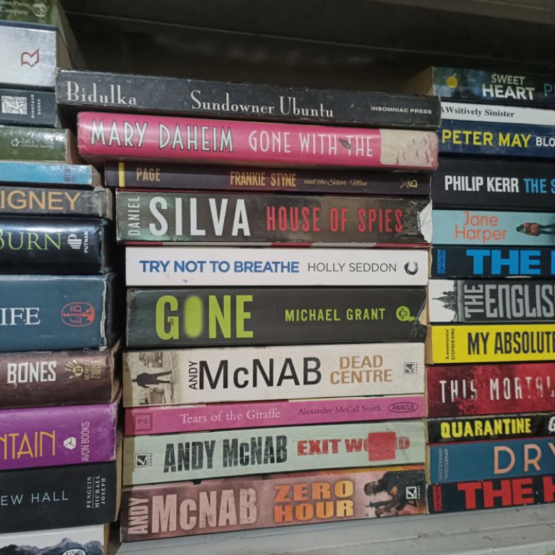 MYSTERY . THRILLER . CRIME . HORROR . SUSPENSE . ACTION (PRELOVED ...