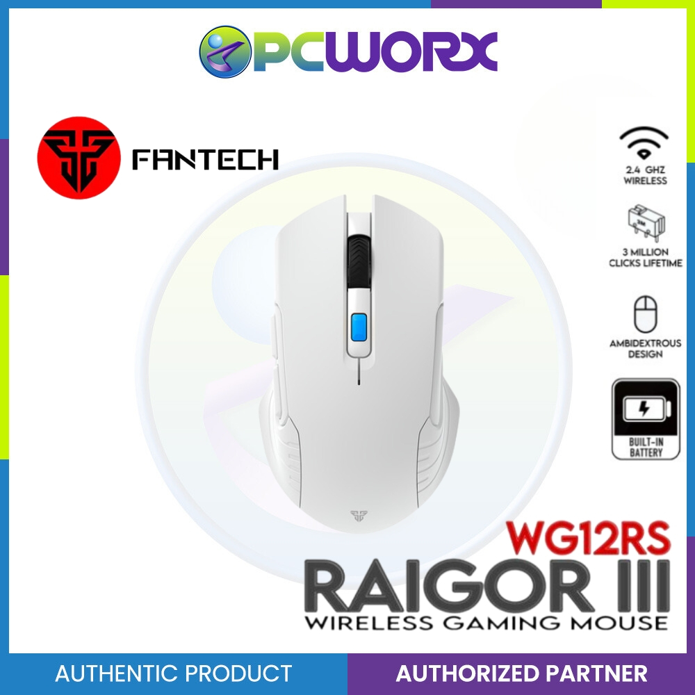 Fantech Raigor III WG12RS Rechargeable 2.4GHz Wireless Gaming Mouse ...