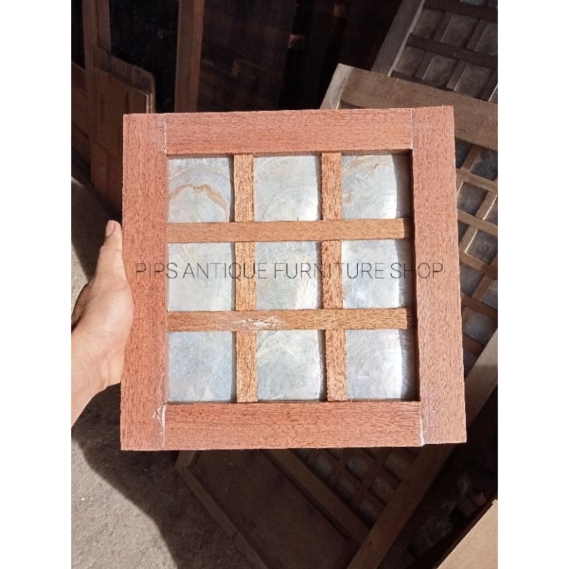 ANTIQUE | Window Capiz | 1×1ft. | Shopee Philippines