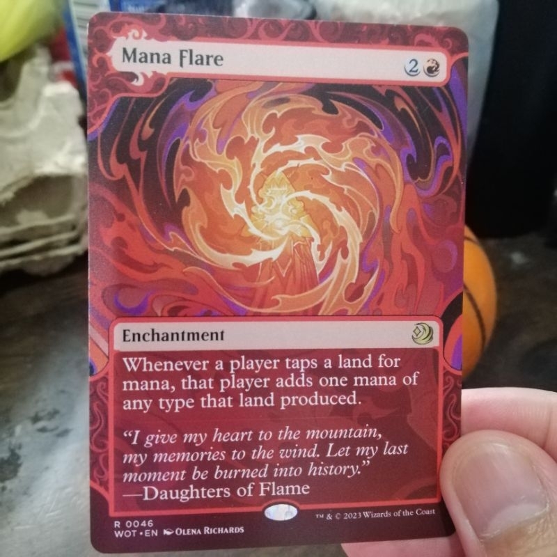 1 Mana Flare WOT MTG card magic the gathering EDH | Shopee Philippines