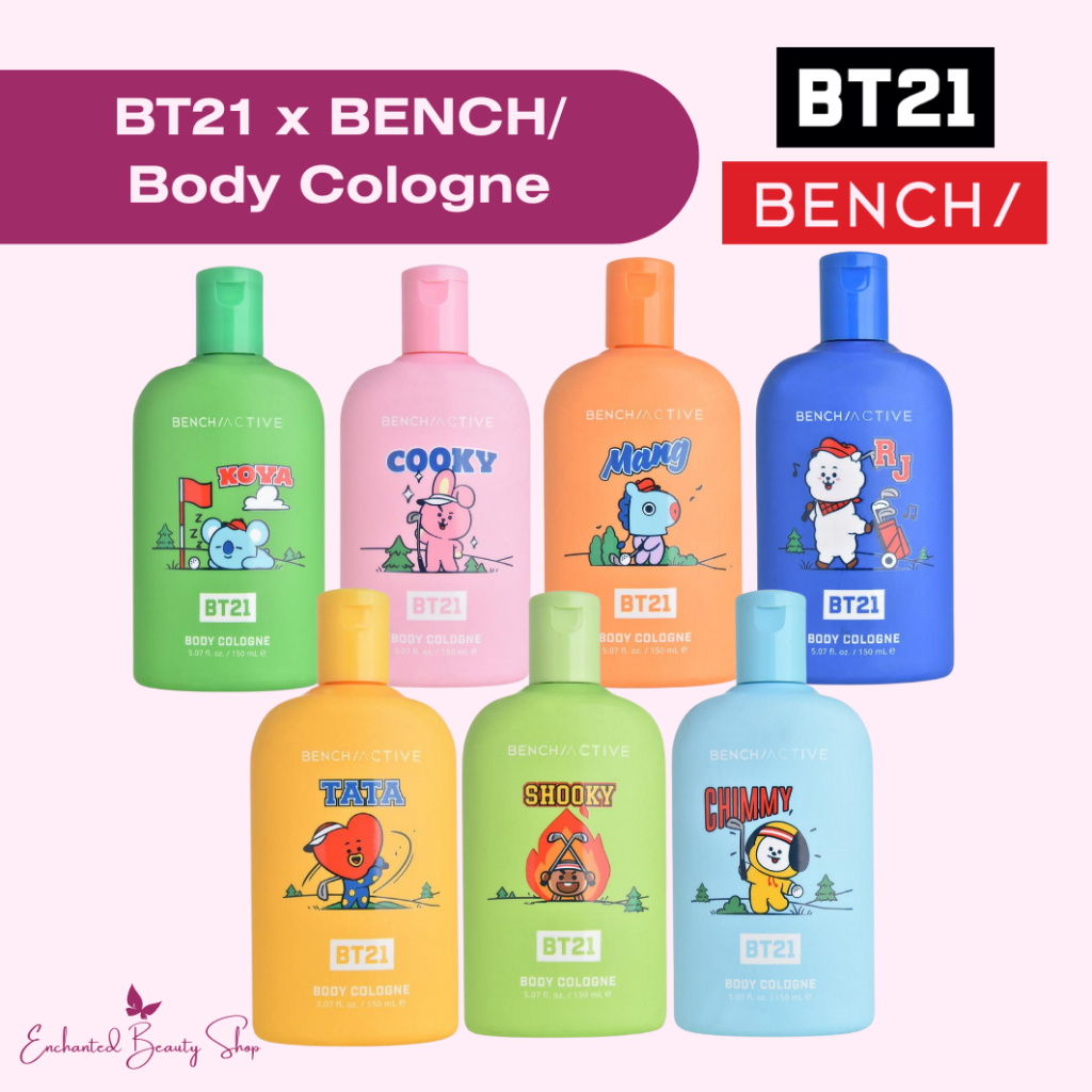 BT21 x BENCH Body Cologne Perfume Fragrance 150ml | Shopee Philippines