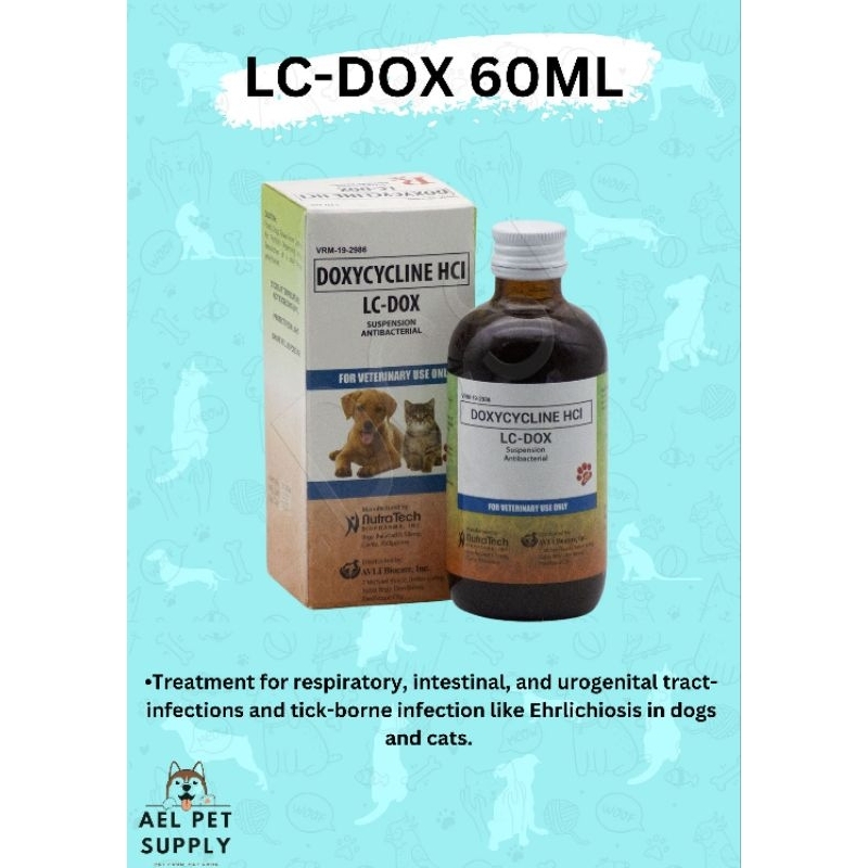LC-DOX 60ML FOR CATS AND DOGS | Shopee Philippines