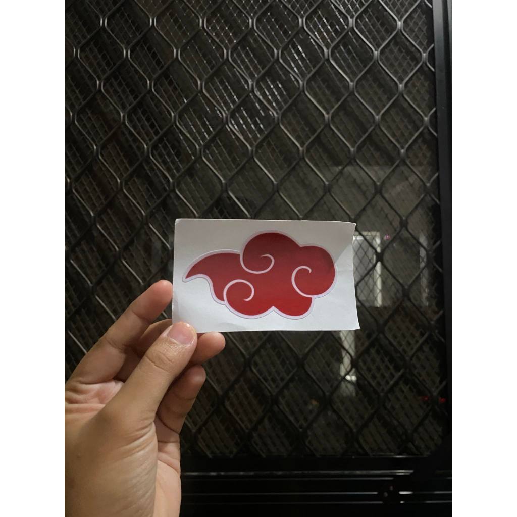 Akatsuki Logo Glossy Sticker 3 Inches By MT Online Shop | Shopee ...