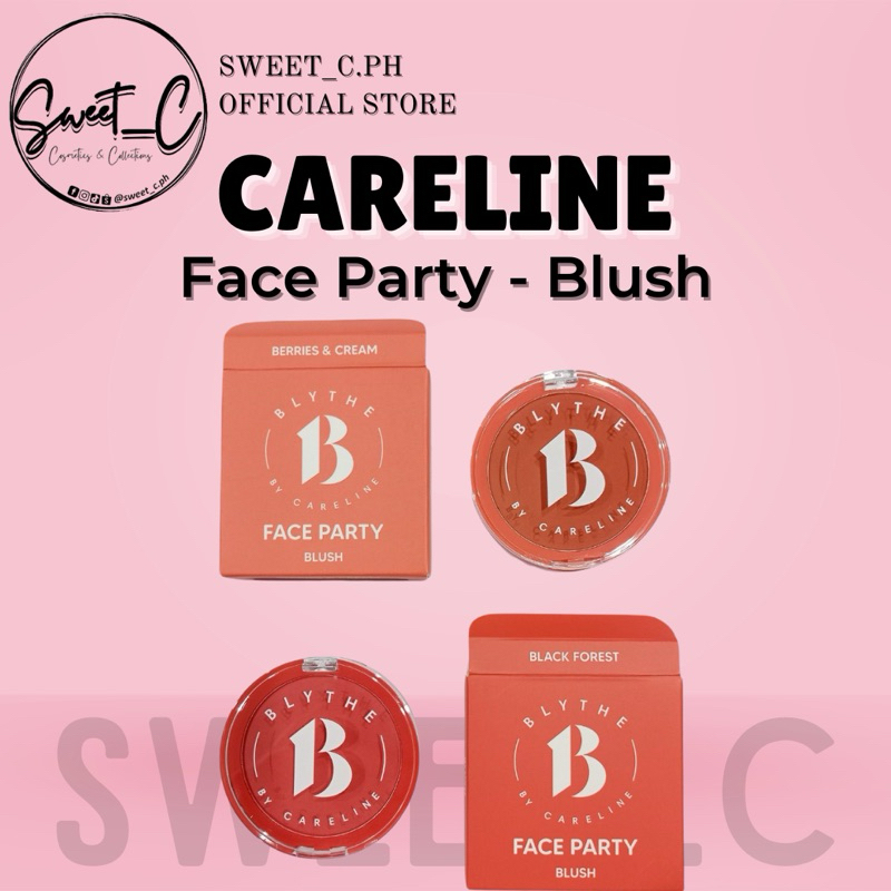 Careline Blythe Face Party Powder Blush On | Shopee Philippines