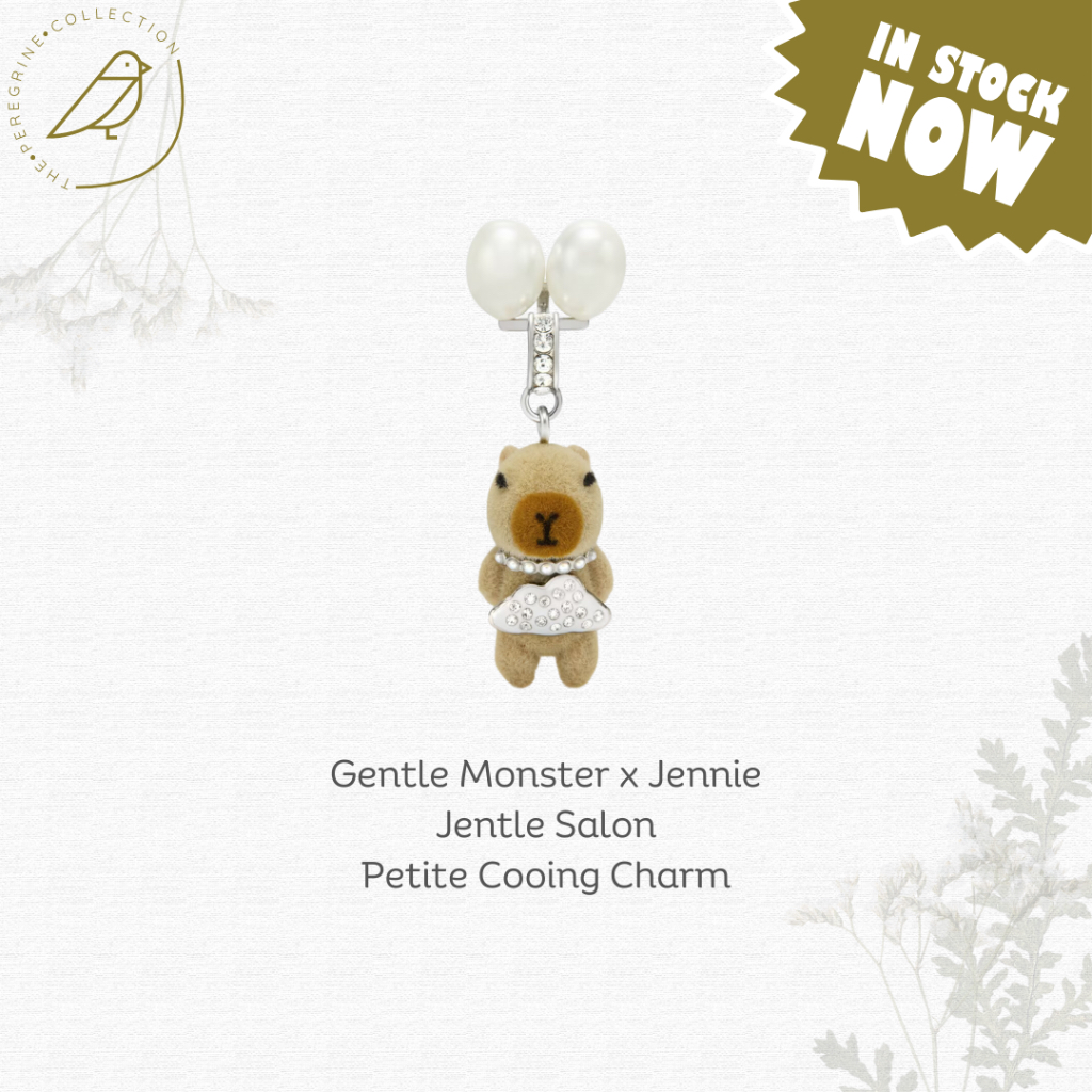 Jennie Petite Cooing Capybara Charm Gentle Monster Jentle Salon ...