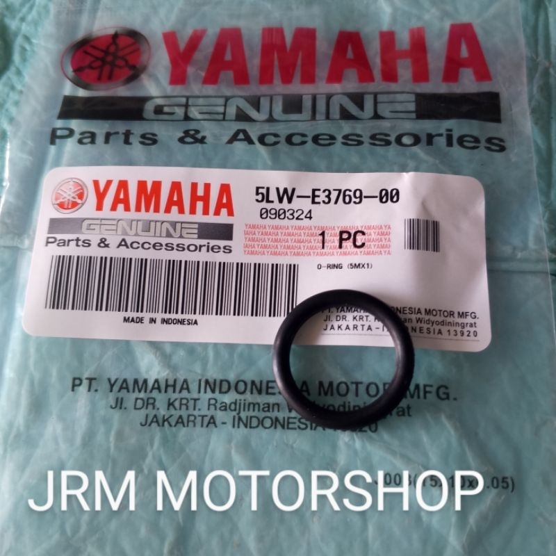 Yamaha Genuine O-ring plug oil level(5lw-E3769-00)Mio Sporty-Soulty-Aerox-Nmax-Mio i-Gravis-Mio ...