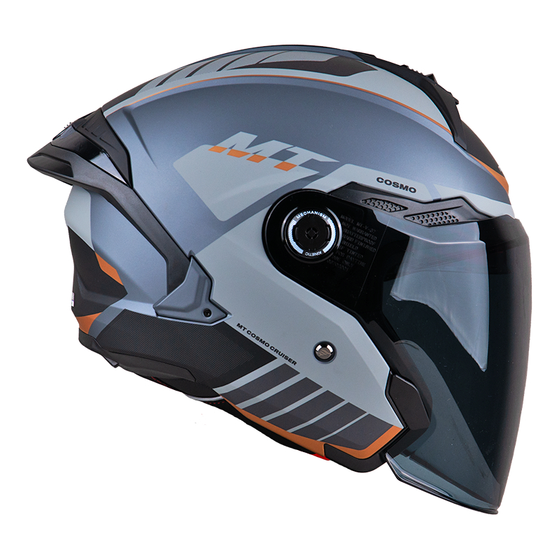 MT Cosmo SV GD - CRUISER Dual Visor Open Face Helmet (FREE CLEAR VISOR) | Shopee Philippines
