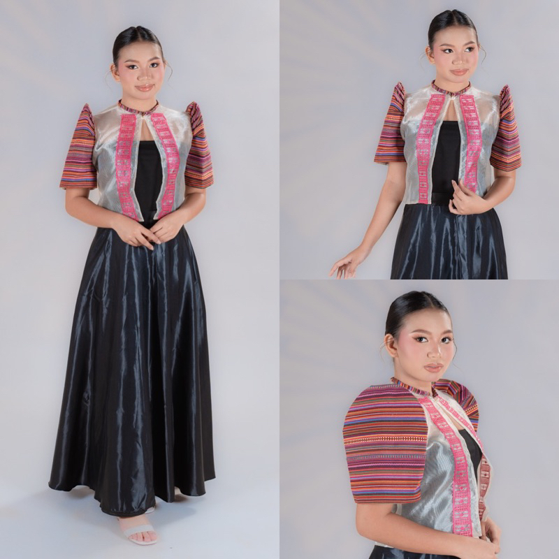 Filipiniana Ethnic with Burda Asir Design | Shopee Philippines
