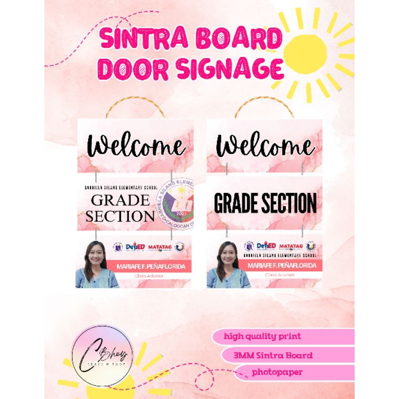 Door Signage | Sintra Board | Shopee Philippines