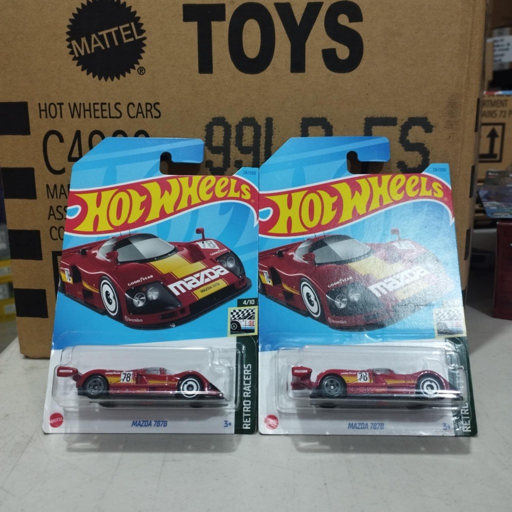 Hot Wheels Mazda 787B (Red) Retro Racers | Shopee Philippines