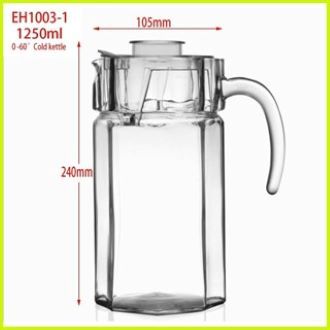 LG EH1003-1 DELISOGA Fridge Water Jug Pitcher Glass Tumbler 1PC ...