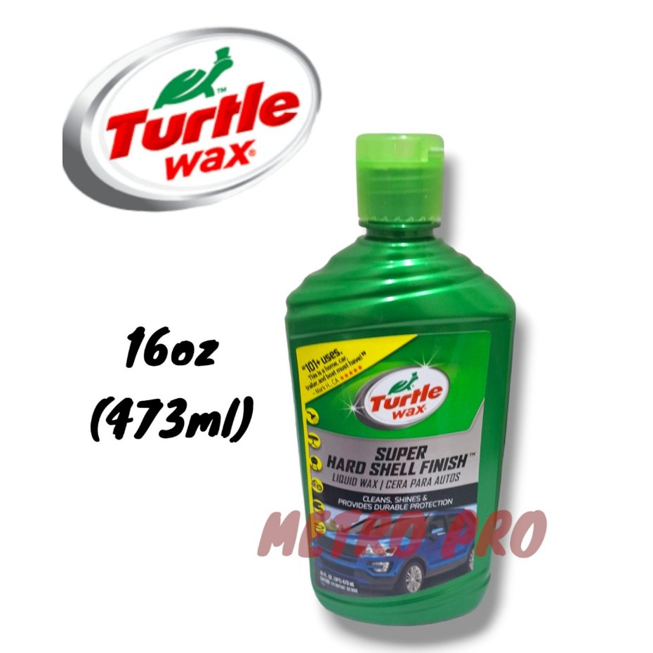 Turtle Wax Super Hard Shell Finish (Liquid Wax) 100% Original Made in ...