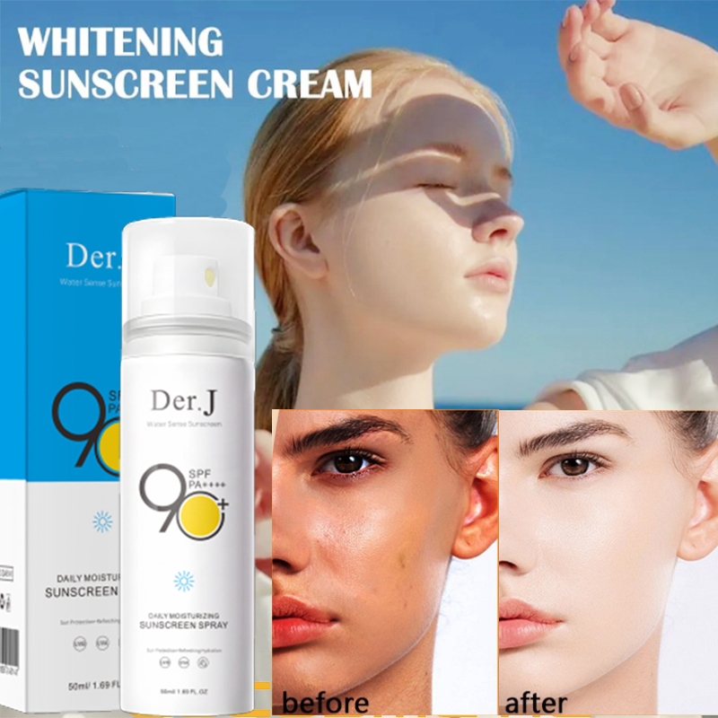 SUNSCREEN SPRAY sunscreen spf 90+ sun screen All Day Light Sunblock Mist Face and Body Skin ...