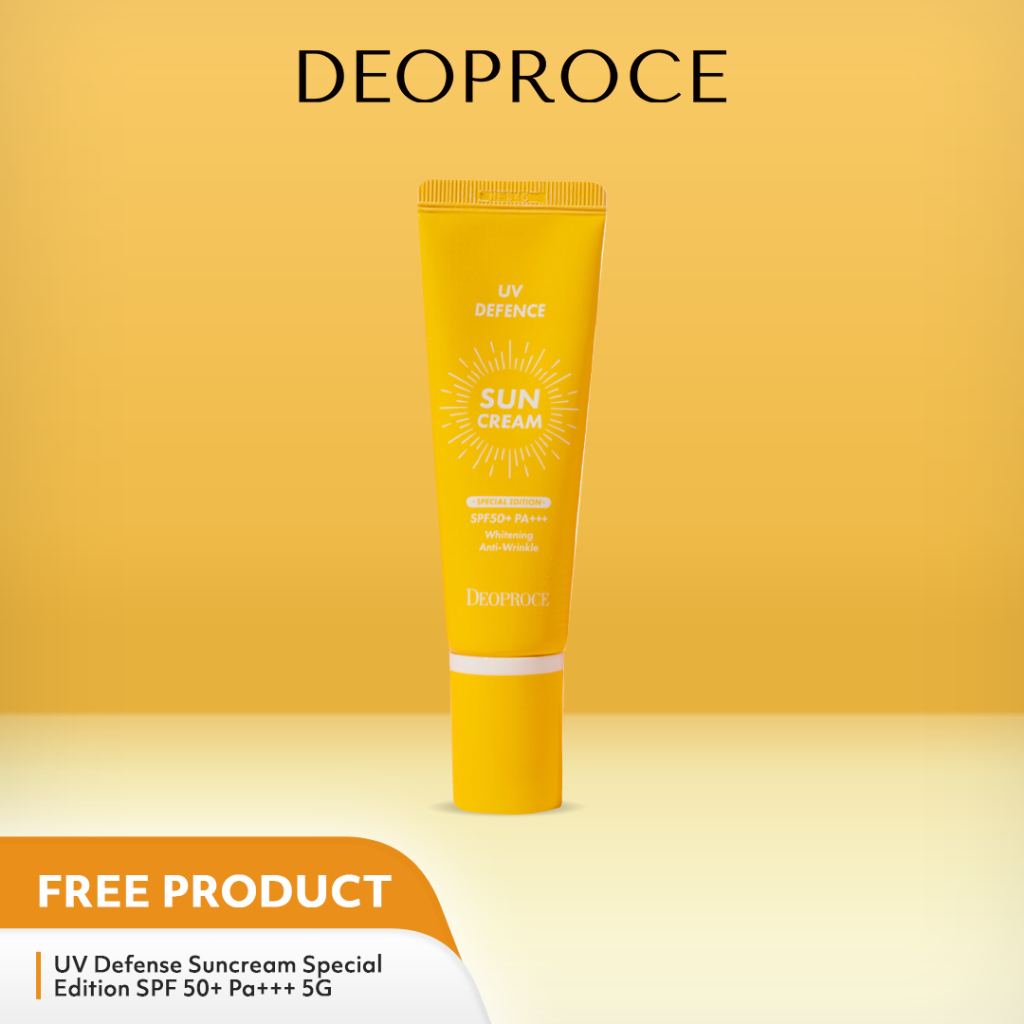 Deoproce UV Defense Sun Cream Special Edition SPF 50+ Pa+++ 50g | Shopee Philippines
