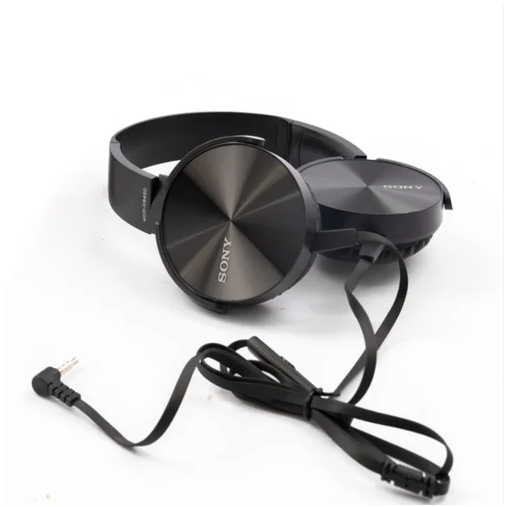 Sony Headphones Wire-Controlled Headphones Bass Music Metal On-ear ...
