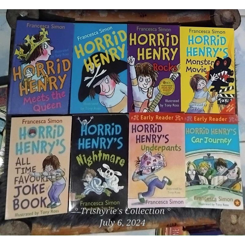 Horrid Henry | Early Readers | 3in1 books [Preloved] | Shopee Philippines