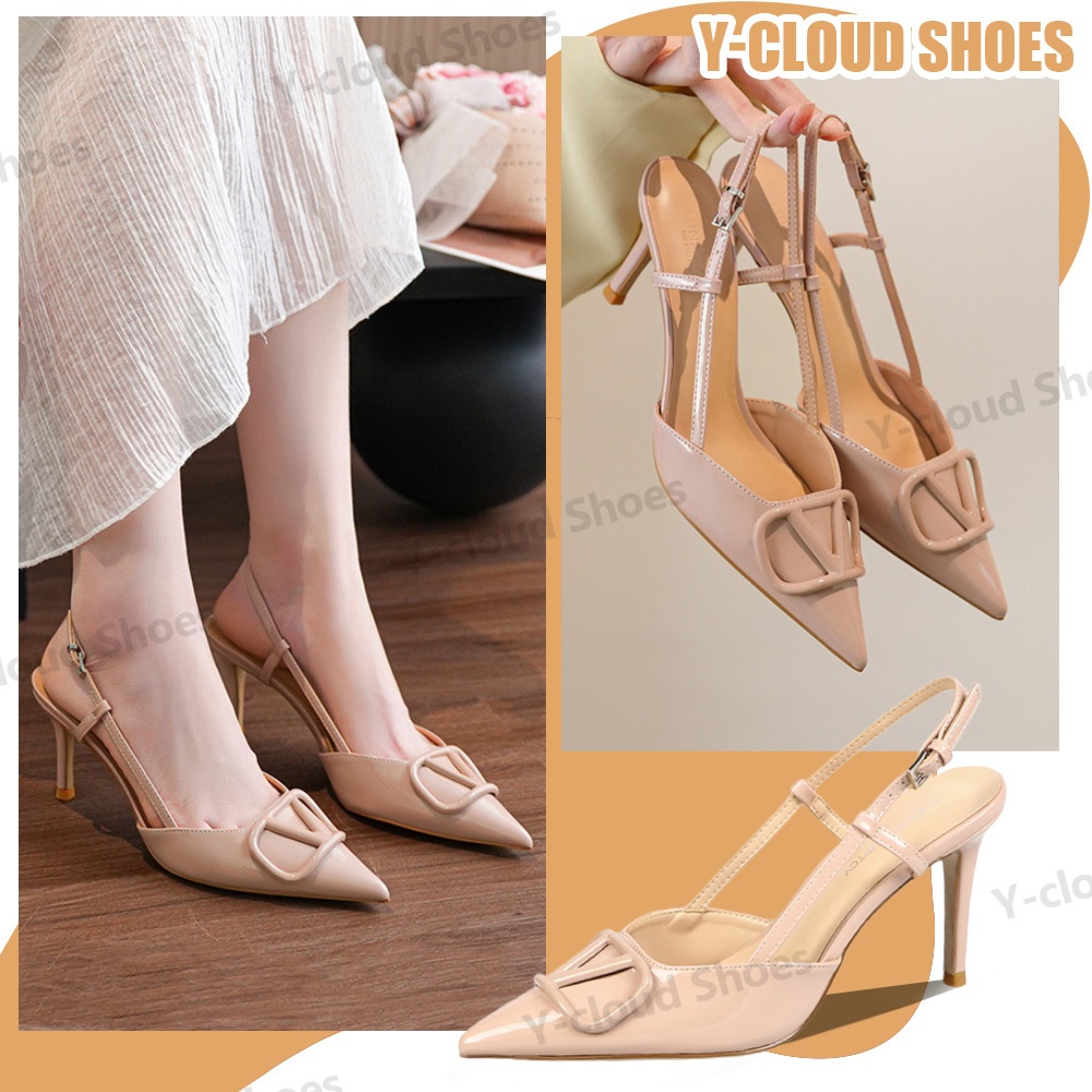Korean 8CM Stiletto Sandals For Women Pointed Heels Fashion sandal ...